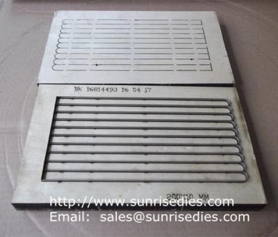 China Precision steel rule wood dies making, China die factory for steel blade cutting dies for sale