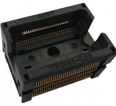 China programmer adapter TSOP66 programming adapter TSOP66 pin Pitch 0.65mm for sale