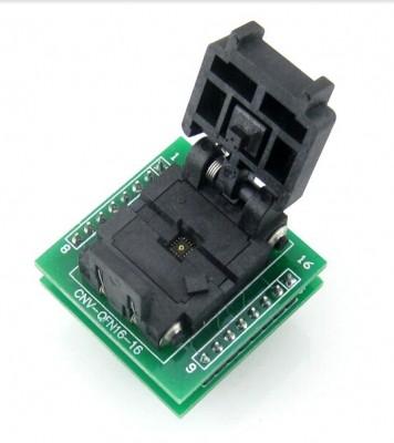China programmer adapter QFN16 16 pin programming adapter MLF16 MLP16 for sale