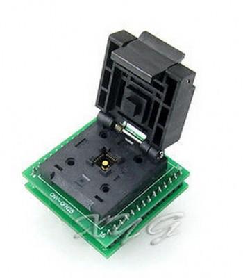 China programmer adapter QFN28 to DIP28 28 pin ic socket MLF28 socket adapter for sale
