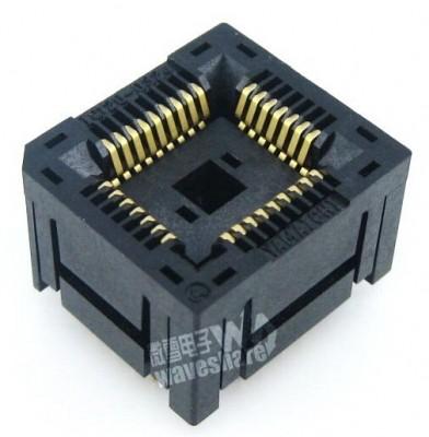 China programmer adapter PLCC32 TO DIP32 IC socket adapter base PLCC32 1.27mm for sale