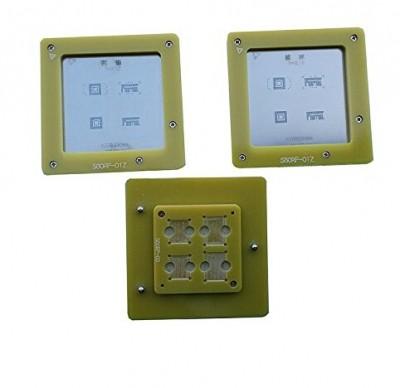 China programmer adapter eMMC/eMCP Reballing Stencil kit 4 in 1 BGA ReBalling Stencils eMCP162 eMMP186 eMMC153 eMCP169 for sale