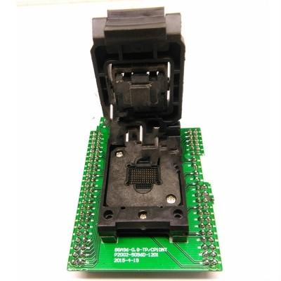 China programmer adapter BGA96 To DIP96 Flash Test Socket BGA96 flash programming adapter for sale