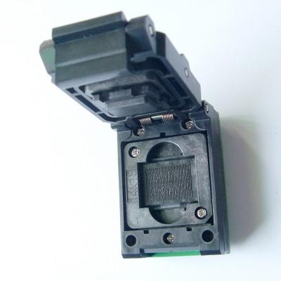 China Test socket LGA52 To DIP48 flash programming adapter LGA52 flash test socket for sale