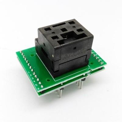 China Test socket QFN12 programmer adapter 3*3mm 0.5mm QFN12 IC Socket for sale