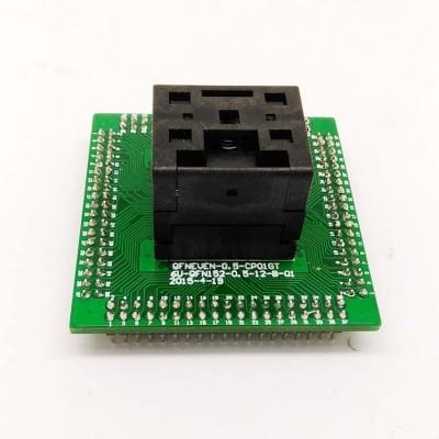 China Test socket QFN48 IC test socket 7*7 0.5mm QFN48 Programming adapter for sale