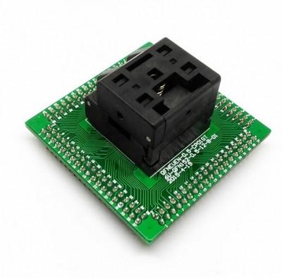 China Test socket QFN16 Programming adapter 0.5mm 3x3 QFN16 Burn-in Socket for sale