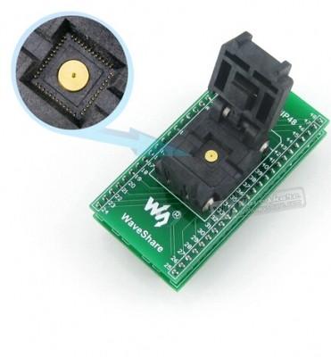 China Test socket QFN48 to DIP48 48 pin Programmer Adapter Socket for sale