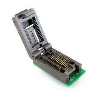 China Test socket 7.9mm SOP28 to DIP28 28 pin IC socket SOIC28 chip adapter for sale