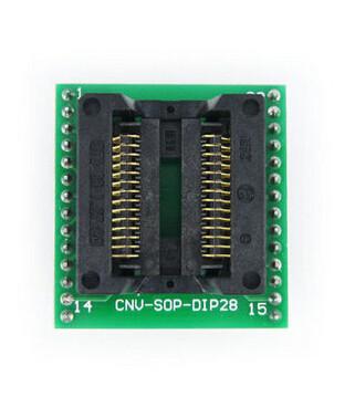 China Test socket SOP28 to DIP28 28 pin IC socket SOIC28 IC adapter for sale