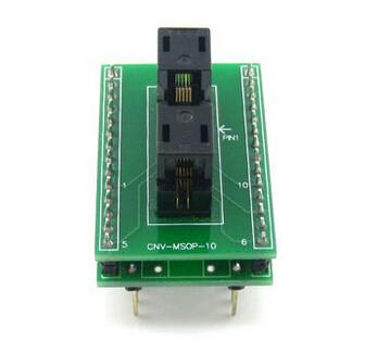 China Test socket CNV msop10 10 pin ic socket ssop10 10 pin ic socket for sale