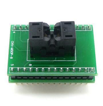 China Test socket CNV msop8 8 pin ic socket 0.65mm ssop8 8 pin ic socket for sale