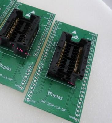 China Test socket TSOP44 TSOP50 TSOP54 adapter SDR SDRAM eprom test socket for sale
