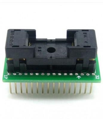 China Test socket TSOP32 to DIP32 32 pin ic socket TSOP32 20mm width for sale