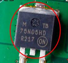 China Brand new MTB 75N05HD Automotive electronic Transistor Car engine control IC for sale