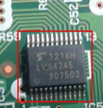 China Brand new LVX4245 Auto MCU Chip Car engine control electronic IC for sale