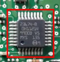 China Brand new 23674-B Auto ECU board drive chip Automotive Computer IC for sale