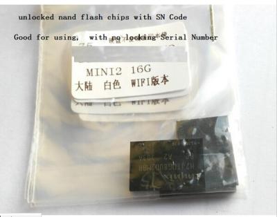 China ipad mini2 nand 16g icloud with unlocked serial number SN Code,nand flash hdd chip mini2 16GB ,mini 2 16GB 100% tested for sale