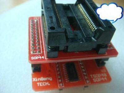China Brand new SOP44 to DIP40 test socket TL866CS TL866A SOP44 PSOP44 adapter for sale