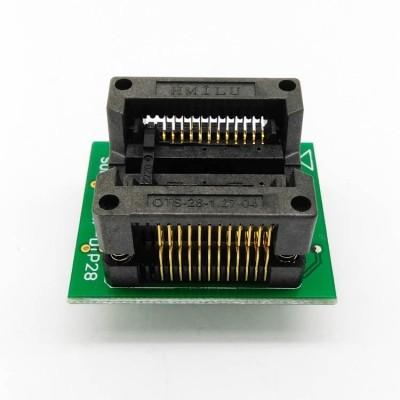 China Brand new Simple SOP24 to DIP24 IC test socket adapter 1.27mm 300mil for sale