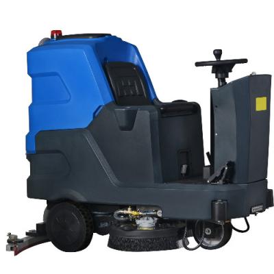 Cina ET-86\CleanHorse high efficiency commercial electric walk behind ceramic tile floor scrubber cleaning machine in vendita