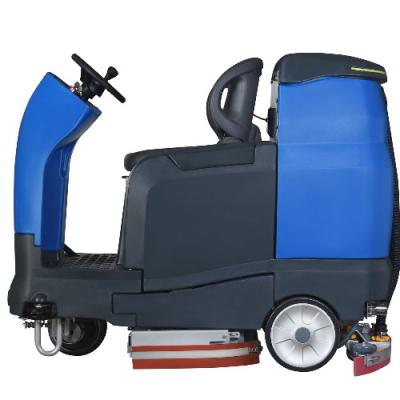 China ET-95\Competitive price multifunction automatic fairly square commercial single electric floor scrubber cleaning machine zu verkaufen