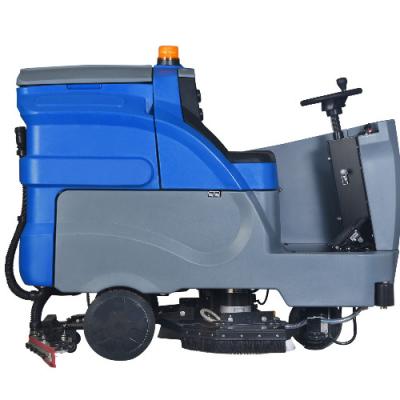 China ET-100\Battery powered Electric floor cleaning machine mini floor scrubber dual brush floor scrubber machine Te koop