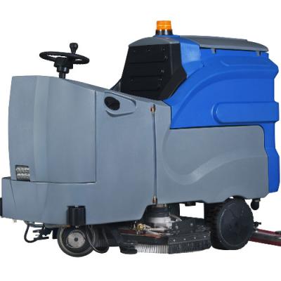 Cina ET-100\Industrial automation Ride On Type Floor Washing Cleaning Scrubber Charging Floor Cleaning Machine in vendita