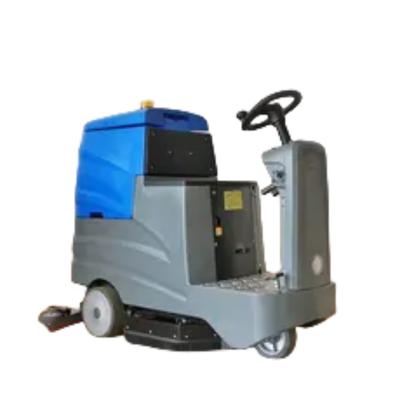 China ET-85\ODM Gym Tile Walk Behind Floor Scrubber Cleaning Machine 60L For Office Buildings Te koop