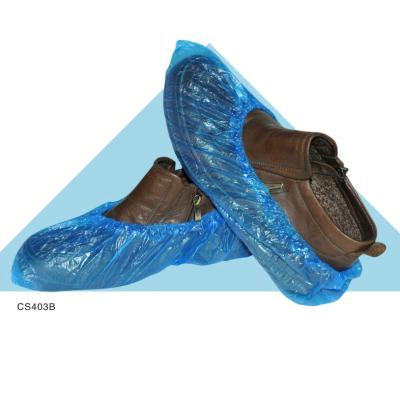 China China manufacturer plastic pe blue shoe cover for used in ice and snow for sale