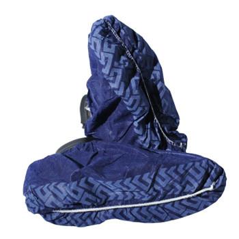 China Polypropylene Non Woven Non Skid Blue Disposable dark bue Shoe Covers for sale