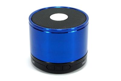 China Best selling round metal casing bluetooth wireless speakers at lowest price for sale