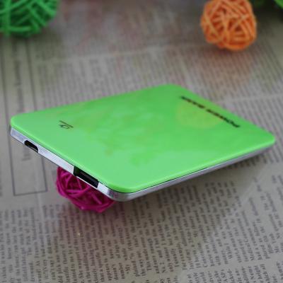 China New arrival super slim usb power bank high capacity at the very best price for promotion for sale