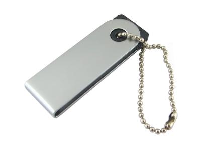 China New creative mini metallic swivel USB flash drive with free ball chain 1GB to 32GB for sale