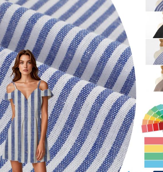 Quality Normal Construction Men Blue Office Shirt 150gsm 21s Plain Two Tone Yarn Dyed Poly Cotton Oxford Fabric for Clothes for sale