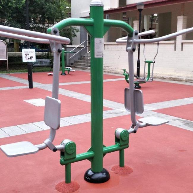 TUV Certificate Commercial Park Outdoor Training Playground Backyard Exercise Garden Sports Gym Fitness Equipment (GYX-A11) Elliptical-Cross-Trainer