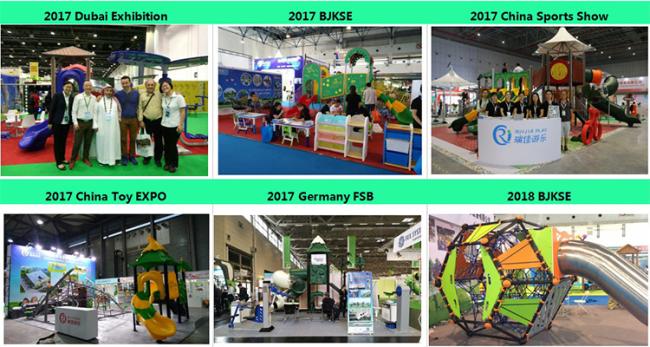 Popular Attractive Kid&prime;s Climbing Rope Obstacle Course Adventure Playground Equipment