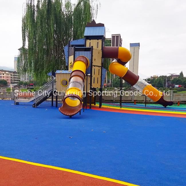 Popular Attractive Kid&prime;s Climbing Rope Obstacle Course Adventure Playground Equipment