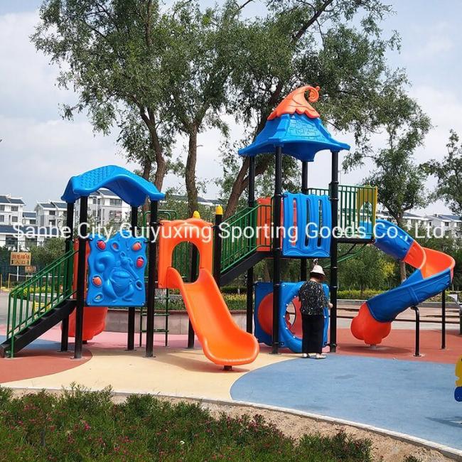 Outdoor Children Plastic Playground Slide