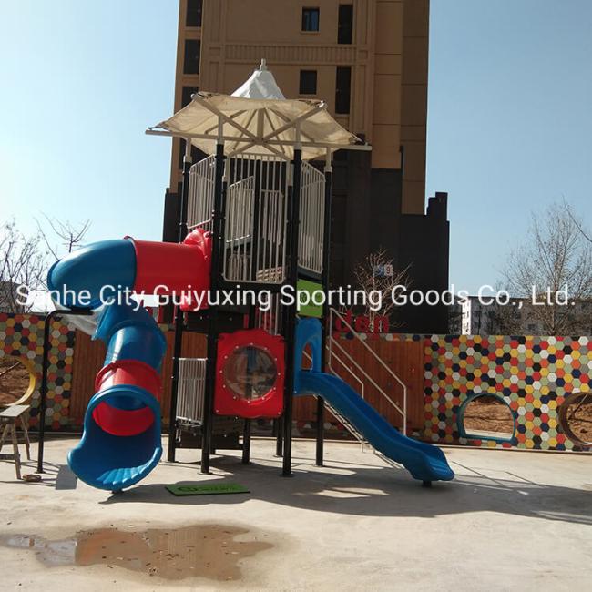Outdoor Children Plastic Playground Slide
