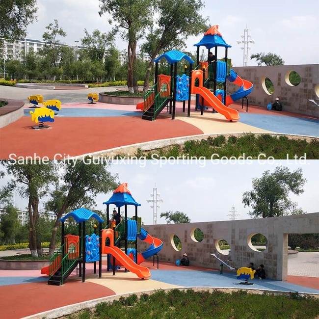Outdoor Children Plastic Playground Slide