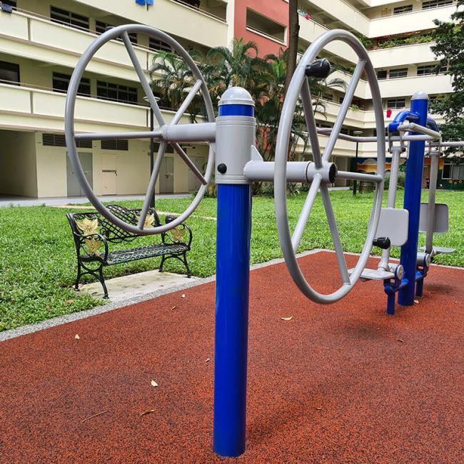 Outdoor Gym Essential Toned Upper Body Arm Wheel