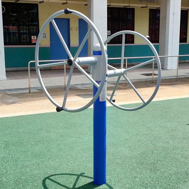 Outdoor Gym Essential Toned Upper Body Arm Wheel
