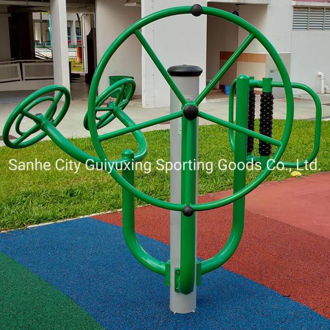 Relax The Waist Muscle of Outdoor Body-Building Equipment
