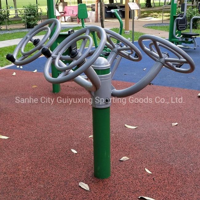 Pushing Device for Exercising Arm for Outdoor Body-Building