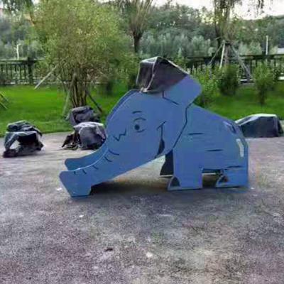 Ruijia Jungle Adventure Playground Equipment for Ages 3-12 with 10-15 User Capacity and 5-7 Year Warranty