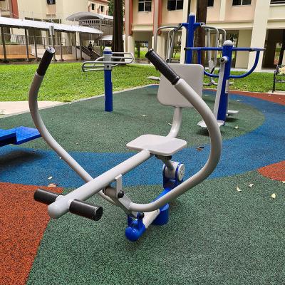 China Gym Body Strength Sports Garden Equipment Outdoor Fitness Equipment Workout Street Training Rower for sale