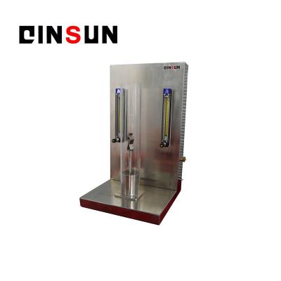 China Oxygen Index Test Apparatus complies with ISO 4589-2 to determine the lowest oxygen density for sale