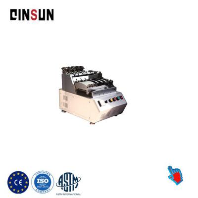China JIS L0849 leather fastness tester for evaluating a material’s resistance to rubbing motion for sale