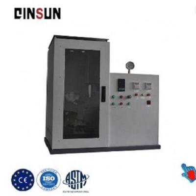 China medical protective mask face mask flame retardant property tester for sale